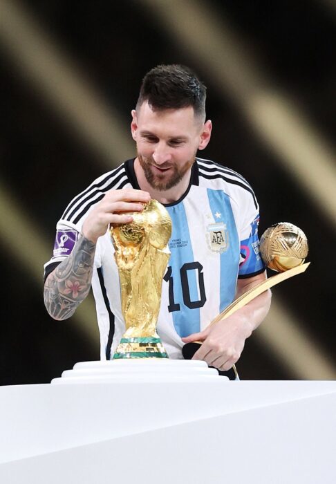 Las Mejores Fotos De Messi Y La Selección Argentina Con La Copa Del Mundo