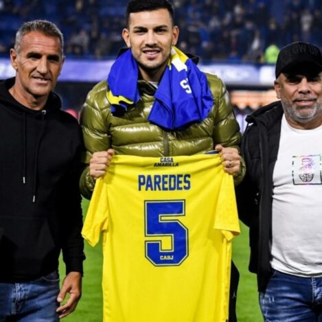Boca le abre camino a Paredes para su vuelta: "Si él quiere, mañana debuta"