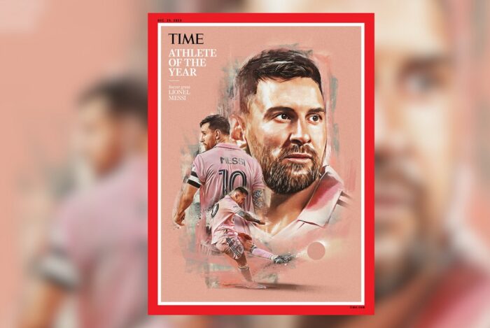 Messi fue elegido como atleta del año por la revista Time
